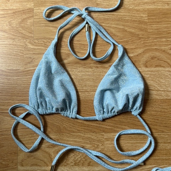 Monday Swimwear | Swim | Monday Swimwear Blue Shimmer Palma Bikini ...